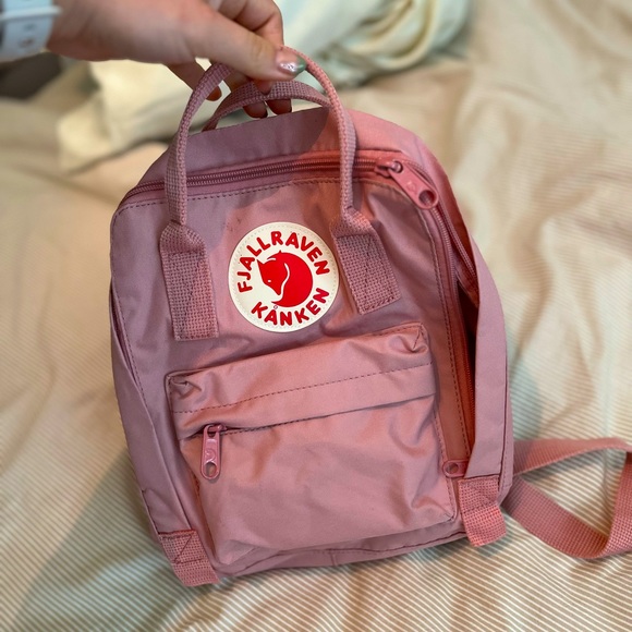 Bags | Pink Mini Kanken Backpack | Poshmark